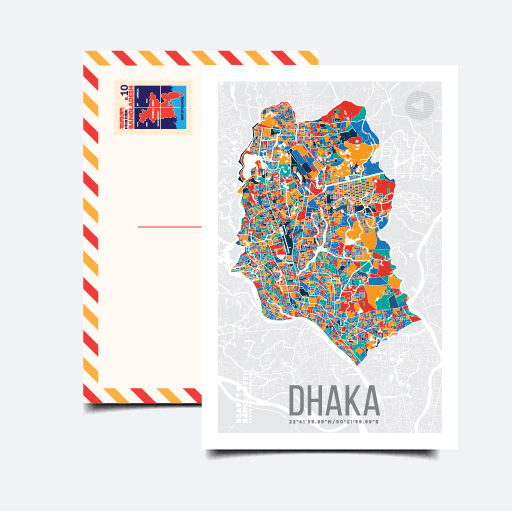 Dhaka map – BIPROTEEP