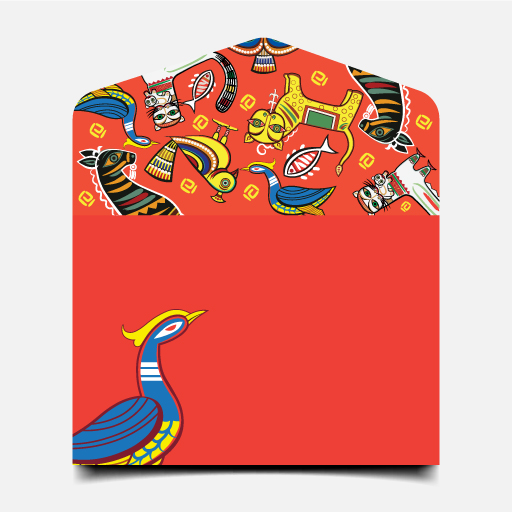 Zamini Roy Envelope – BIPROTEEP